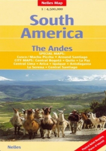 Ameryka Południowa. Andy. Mapa - praca zbiorowa | Książka w ...