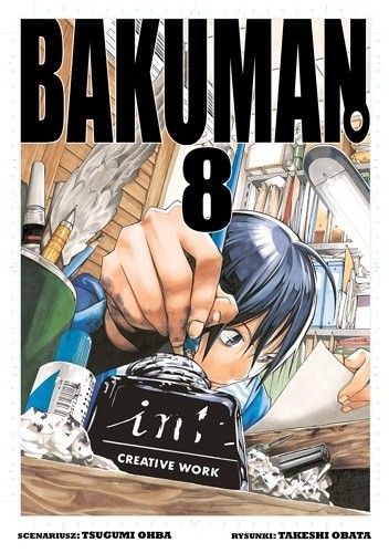Bakuman #8 - Takeshi Obata, Tsugumi Ohba | Książka w Lubimyczytac.pl - Opinie, oceny, ceny