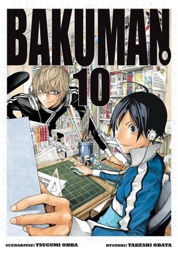 Bakuman #10 - Takeshi Obata, Tsugumi Ohba | Książka w Lubimyczytac.pl - Opinie, oceny, ceny