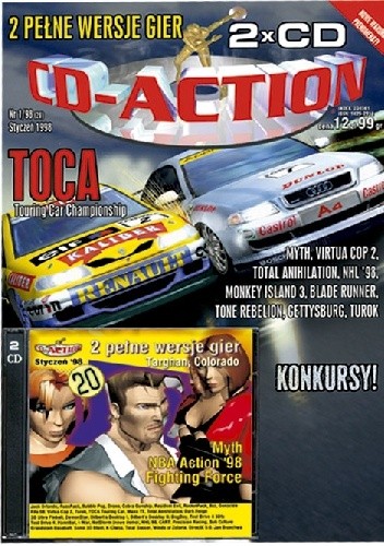 CD-ACTION 01/98 - Redakcja magazynu CD-Action | Książka w Lubimyczytac ...