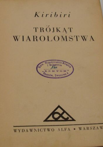 Trójkąt wiarołomstwa - Kiribiri | Książka w Lubimyczytac.pl - Opinie ...