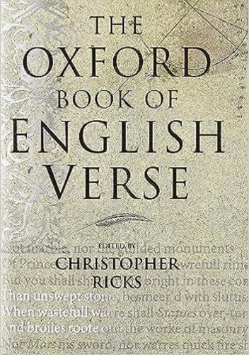 The Oxford Book of English Verse - Christopher Ricks | Książka w ...