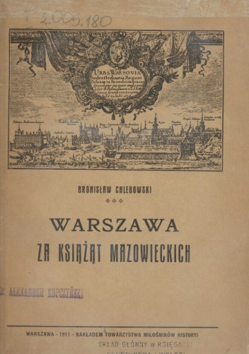 Warszawa za książąt Mazowieckich - Bronisław Chlebowski | Książka w ...