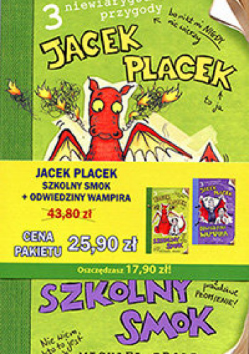 Jacek Placek Szkolny smok / Odwiedziny wampira Pakiet - Michael Broad ...