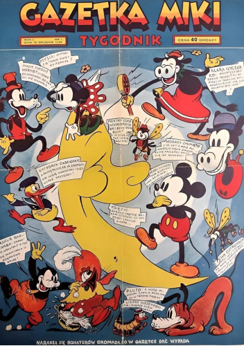 Gazetka Miki Tygodnik #01 (1/1938) - Allen Dean, Floyd Gottfredson, Bob ...