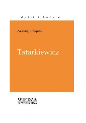 Tatarkiewicz - Andrzej Książek | Książka w Lubimyczytac.pl - Opinie, oceny, ceny